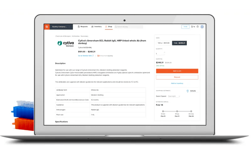 Quartzy | Buy all the lab supplies you need in one place